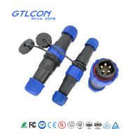 China Outdoor Waterproof Aviation Plug & Socket — Male-to-Female Panel-Mount Solder Connector (CL20 Series) — 2 to 14 Pins for sale