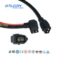 China 2+6 pin 80A self-locking electric vehicle charging plug 8-cell battery charging connector for sale