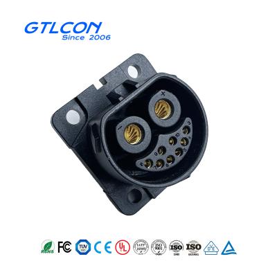 China 80A High-Speed ​​Electric Vehicle Power Connector (2+8 Pin) Kit & Cable Assembly — Suitable for High-Speed ​​EV Power Accessories and Lithium Battery Components for sale