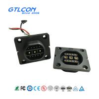 China Electric Motorcycle Bicycle Ebike Battery Connector Stackable Battery Pack Connector 3+10 Pin for sale
