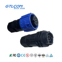 China M20 Push-Lock Circular Connector — 9-Pin Waterproof Connector for sale