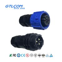 China M20 Circular Connector — Waterproof Panel-Mount Connector — 3-Pin PV System Connector for sale