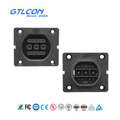 China IP67 3+10 pin power signal stacking connector, quick lock electric bicycle battery connector for sale