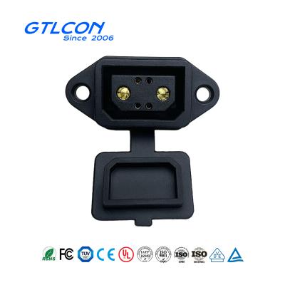 China 6 Pin Lithium Battery Charger Connector 2 4 Pin Connector Electric Vehicle Charging Plug Socket for sale