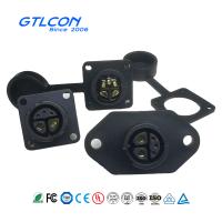 China 2+3 Long / Square Female Socket 20A 30A Electric Vehicle Charging Port for sale
