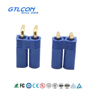 China Male Female Gold Plated Banana Plug EC5 Bullet Connectors For RC FPV Drone Lithium Battery for sale