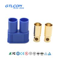 China High Current EC8 8mm Bullet Connector Gold Plated Banana Plug Socket Female Male Connector for sale