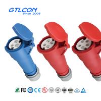 China Industrial Plugs (16A/32A) & Flush-Mount Waterproof Industrial Sockets — 3-Phase 4-Wire / Aviation-Style (3-Pin, 4-Pin, 5-Pin) for sale
