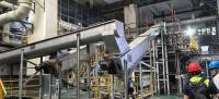 China Stainless Steel Industrial Screw Conveyor Alkali Resistance Anti Wear for sale