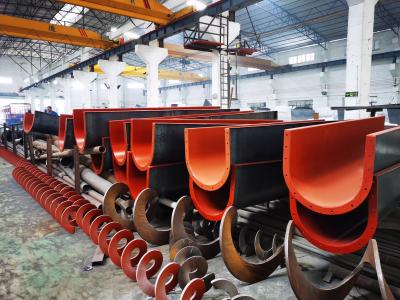 China Polished Screw Conveyor For Industries Requiring Frequent Cleaning And Maintenance for sale