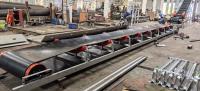 China Polyethylene DT Type Stationary Belt Conveyor 300-1000mm Width For Bulk Material Handling for sale
