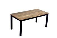 China Modern Wood And Metal Coffee Table Rectangle Home Furniture for sale