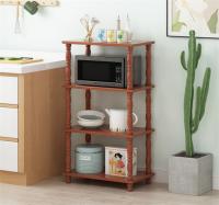 China ODM European Style Microwave Oven Rack Stand Kitchen Appliance Rack for sale