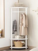 China Space Saving Corner Freestanding Coat & Hat Racks With Shoe Rack for sale