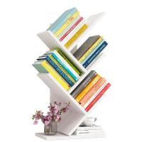 China Adjustable Desktop Wooden Tree Bookshelf Organizer Rack for sale