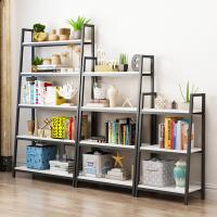 China Industrial Metal And Wood Book Shelves for Library Living Room for sale