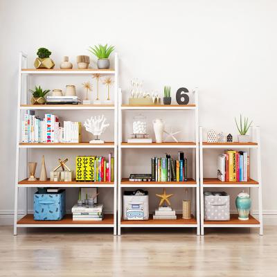 China Industrial Metal And Wood Book Shelves for Library Living Room for sale