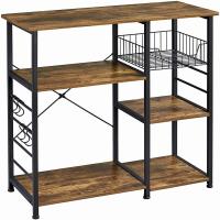 China Customized Mobile Utility Modern Kitchen Cart Metal Frame for sale