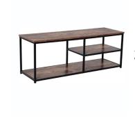 China Eco Friendly 55inch Tv Organizer Shelf Industrial Metal Media Console for sale