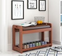 China Multifunctional Entryway Shoe Bench Seat Shoe Rack Organizer 2 Tiers for sale