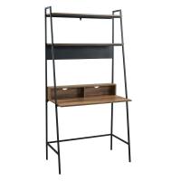 China Adjustable Home Writing Computer Ladder Shelf Desk MDF Furniture for sale