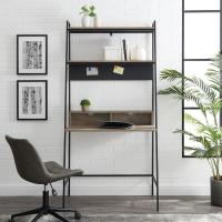 China Adjustable Home Writing Computer Ladder Shelf Desk MDF Furniture for sale
