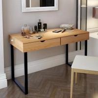 China Nordic Wooden Ergonomic Office Computer Desk Student Hostel Study Table for sale