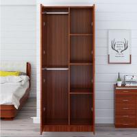 China Eco Friendly Modern Wardrobe Cabinet Wood Armoire Wardrobe For Students Apartment for sale