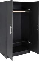 China OEM Bedroom Particle Board Portable Closet Wood Cupboard For Clothes for sale