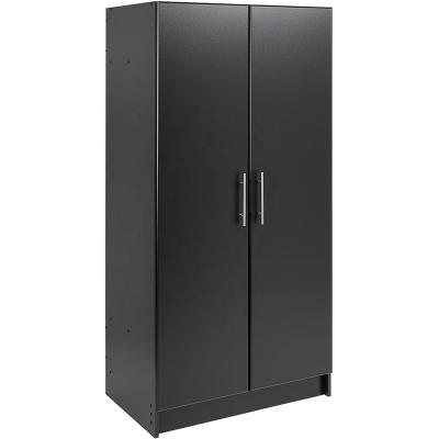 China OEM Bedroom Particle Board Portable Closet Wood Cupboard For Clothes for sale