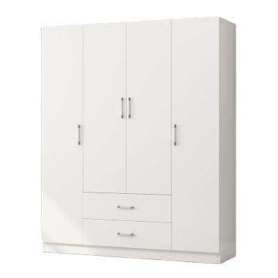 China E1 grade Wooden Modern Wardrobe Cabinet Clothes Closet With Drawer for sale