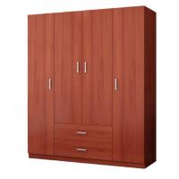 China E1 grade Wooden Modern Wardrobe Cabinet Clothes Closet With Drawer for sale