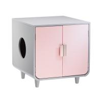 China Waterproof Breathable P2 MDF Wooden Pet House for Cat Sleeping for sale