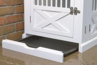 China OEM MDF Wooden Pet House Crate Cat Bed Dog Kennel for sale