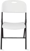 China Stackable Outdoor Portable Foldable Steel Chair Plastic For Events for sale