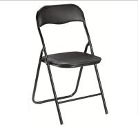 China PVC Colorful chipboard Wooden Metal Furniture Iron Foldable Chair For Meeting Room for sale