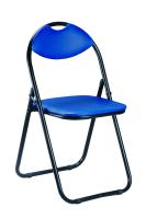 China PVC Colorful chipboard Wooden Metal Furniture Iron Foldable Chair For Meeting Room for sale