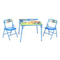 China Metal Folding Children Kids Small Card Table With Chairs for sale