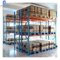 China Heavy Duty Steel Pallet Racking System - 100,000 Ton Capacity with Customizable Sizes for Warehouse Storage for sale