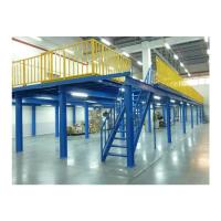 China Custom Steel Mezzanine Floor Rack System with 500kg-1.2t Load Capacity for Warehouse Storage Optimization for sale