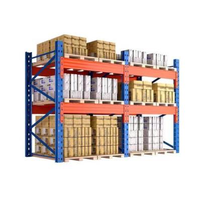 China EBILTECH Heavy Duty Sheet Metal Pallet Rack Beams - Custom Sizes & Colors for Warehouse Storage Systems for sale