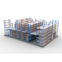 China EBILMETLA Industrial Steel Mezzanine Floor Rack System - 100,000 Ton Capacity with Custom Storage Solutions for sale