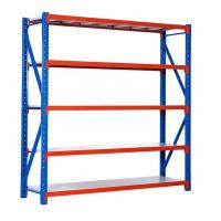 China 300-2000kg Medium Duty Rack Storage Shelf for Warehouse with Custom OEM Options and 20-30 Day Delivery for sale