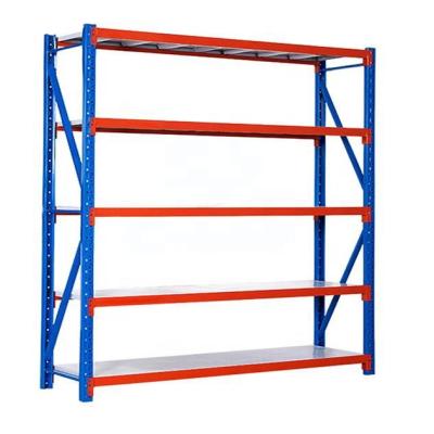 China 300-2000kg Medium Duty Rack Storage Shelf for Warehouse with Custom OEM Options and 20-30 Day Delivery for sale