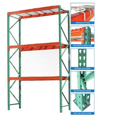 China Teardrop Pallet Racking System with 100,000 Ton Annual Capacity and 20-30 Day Production Time for sale