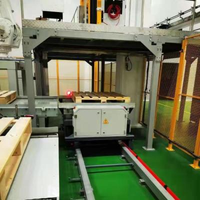 China EBILTECH RGV Straight Line Shuttle 150kg Capacity 100 m/min Speed for Automated Warehouse Storage Systems for sale