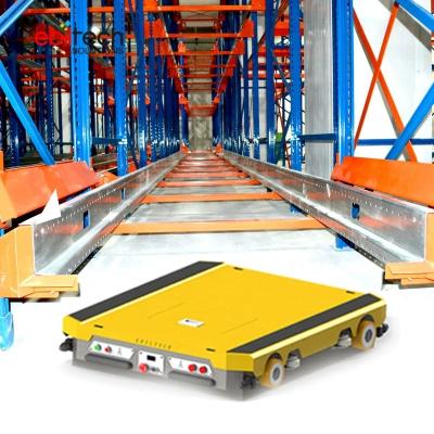China Factory Direct Warehouse Shuttle Rack Storage System - 100,000 Tons Capacity with Automated Shuttle Cars for sale