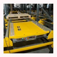 China EBILTECH Full Automatic Shuttle Rack System - 100,000 Ton Capacity Radio Shuttle Racking for Automated Pallet Handling for sale