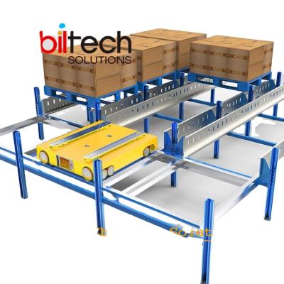 China EBILMETAL Four-Way Shuttle Robot - 4-Direction Automated Storage System with 1000 Unit Capacity for sale