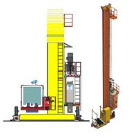 China Customized Automatic Stacker Crane for ASRS Systems - 180 M/min Speed, 40 M/min Lift, Heavy Duty Pallet Racking for sale